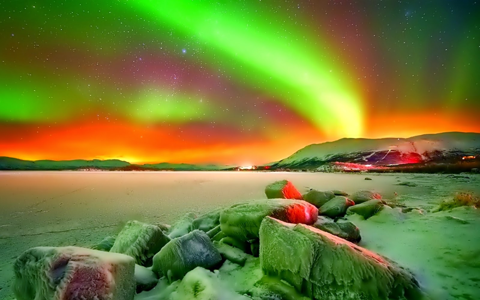 Aurora Boreala | Poze Super Misto