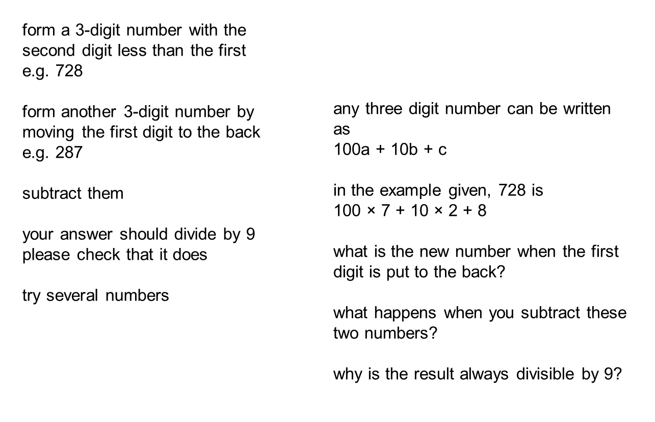 MEDIAN Don Steward mathematics teaching: front to back