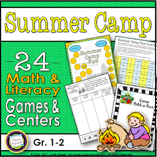 Primary Inspiration: Time for Summer Camp! A Camping FREEBIE for Your ...