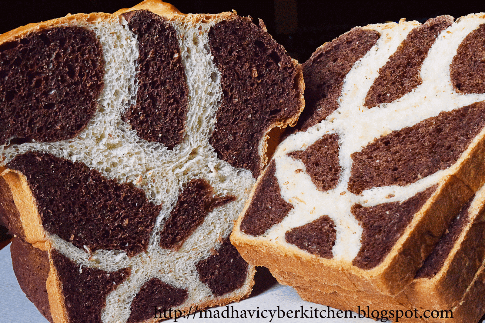 Madhavi's Cyber Kitchen: Giraffe Patch Bread