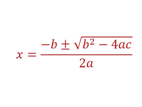 MATEMATICAS APLICACIONES: FORMULA GENERAL Formula del bachiller