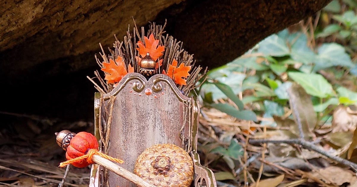 flew the coop: Autumn Throne for a Fairy