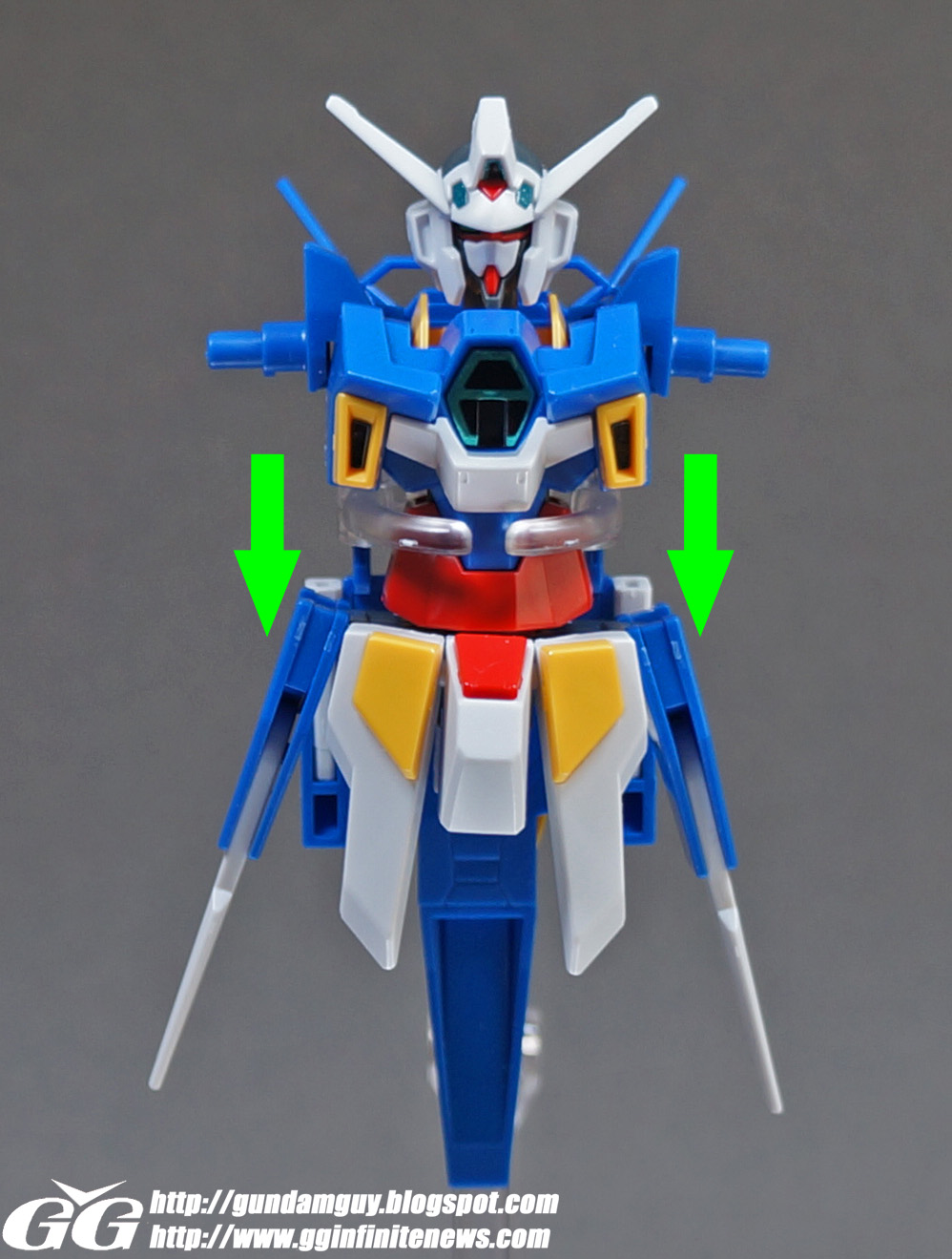 GUNDAM GUY: HG 1/144 Gundam AGE-2 Normal - Review Images by Gundam Guy