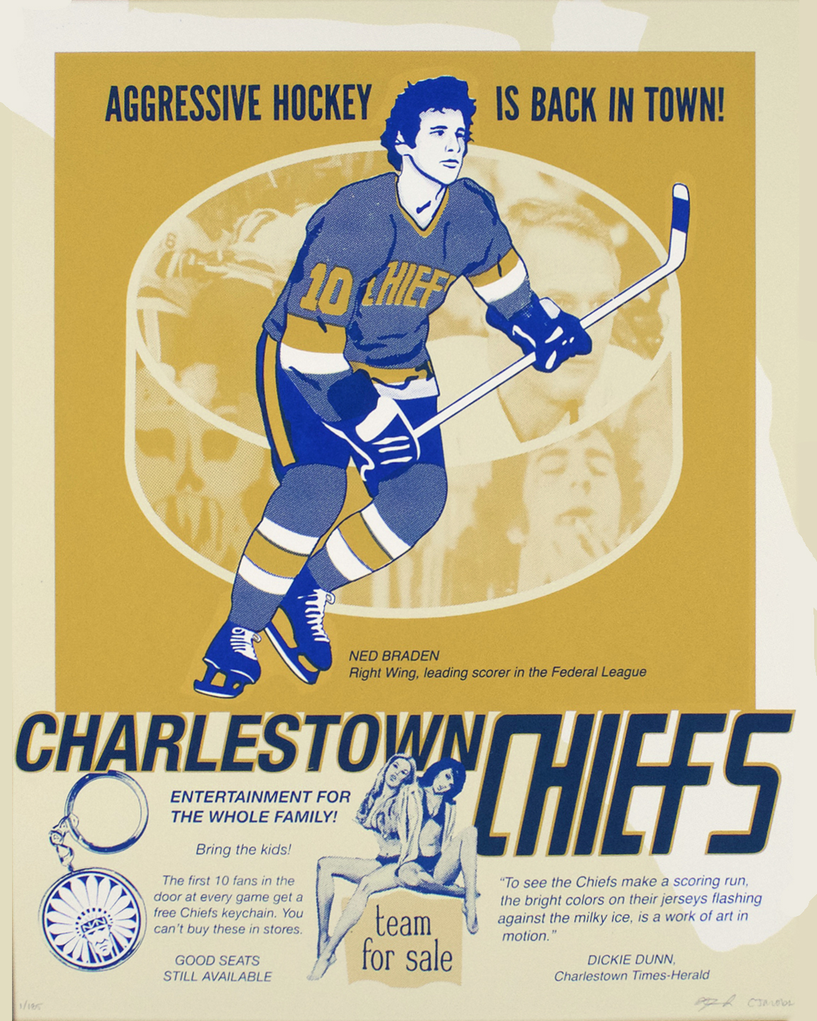 INSIDE THE ROCK POSTER FRAME BLOG: Arsenal Handicraft Slapshop Poster