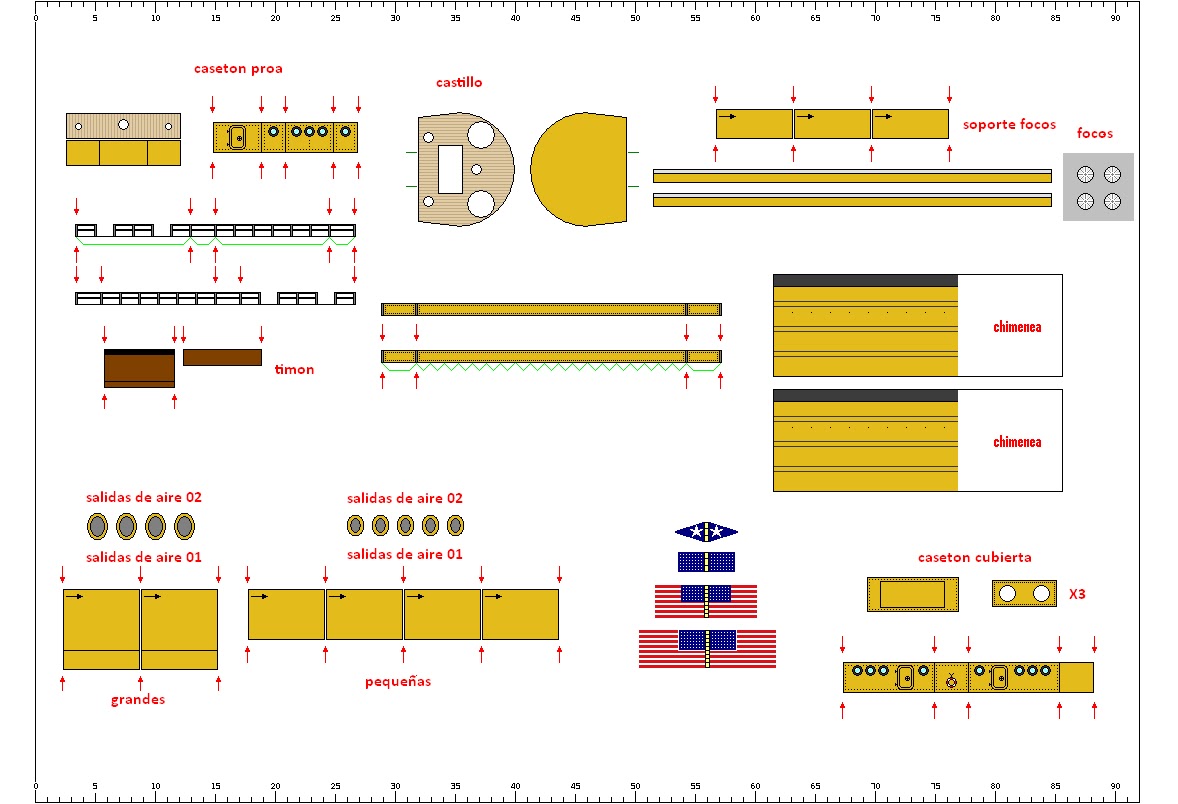 Los barcos de papel: Cañonero USS Isla de Luzón (1898)
