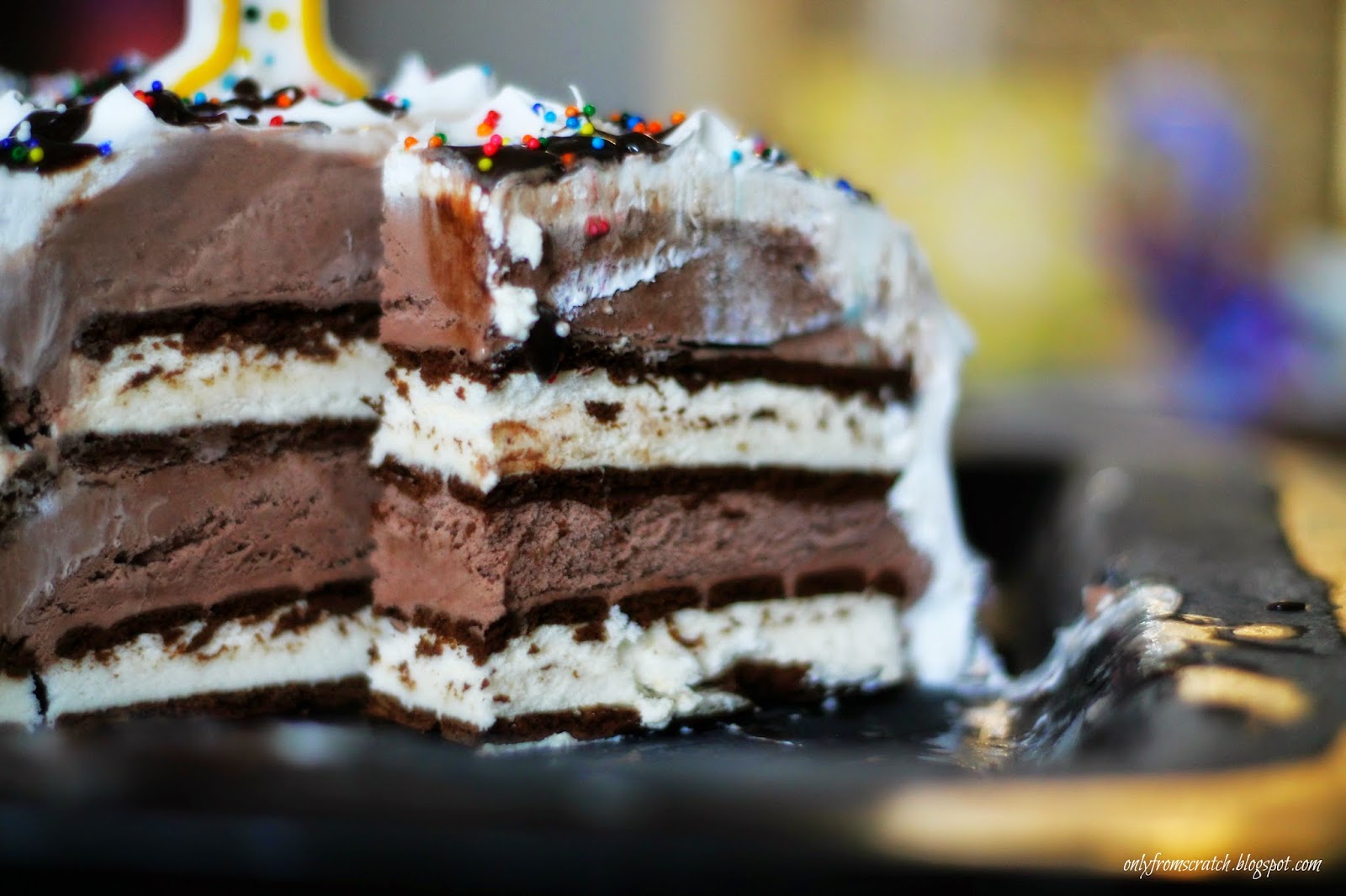 Only From Scratch: From the Kitchen :: Ice Cream Cake