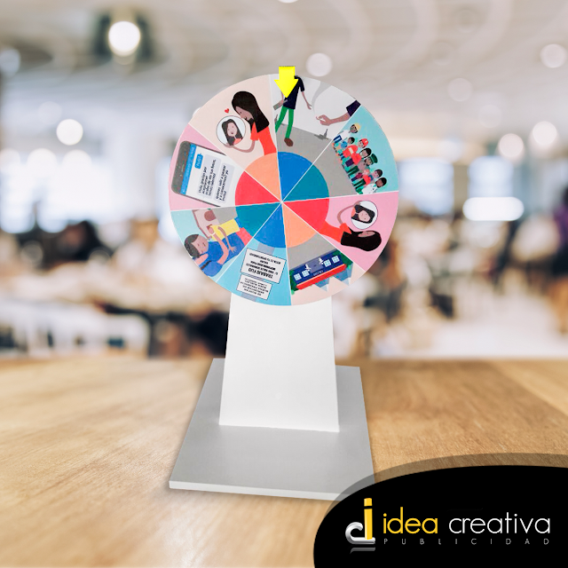 idea creativa publicidad: Ruleta de mesa