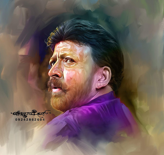 Chitthara Digital Paintings: vishnuvardhan paintings