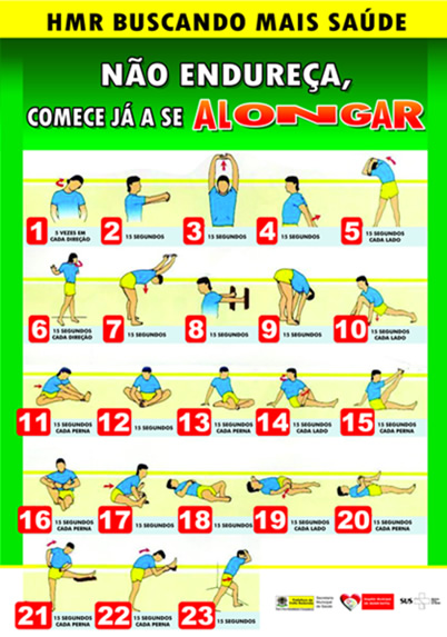 SAÚDE.COM: 23 DICAS DE ALONGAMENTOS