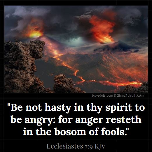 2 Timothy 2:15 Truth: Verse of the Day: Ecclesiastes 7:9 KJV