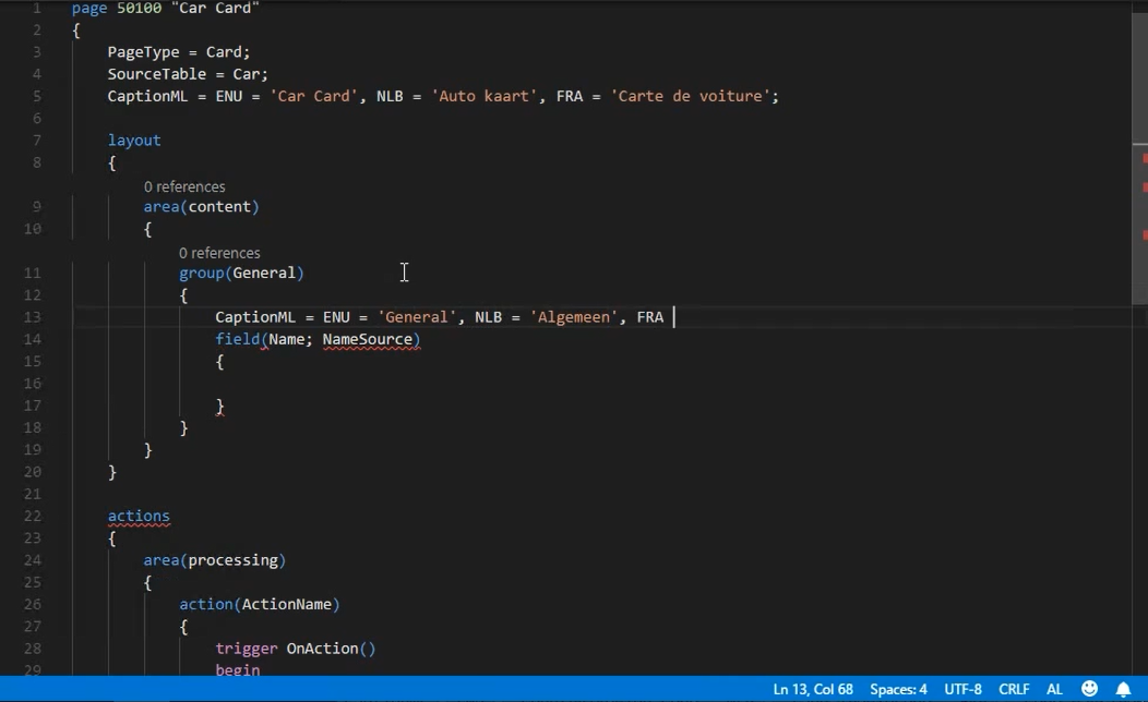 MS Dynamics 365 Business Central : How to create Pages in AL Code ...