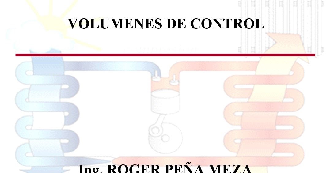 Termodinamica: Termodinámica - Volúmenes de Control