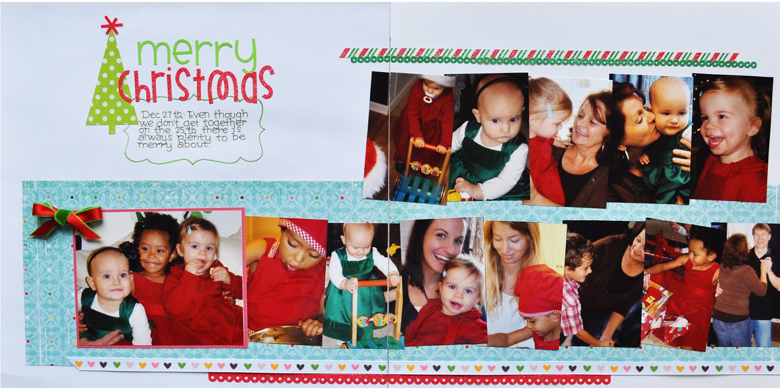 My Scrappy Life: Merry Layouts: Oldies but Goodies