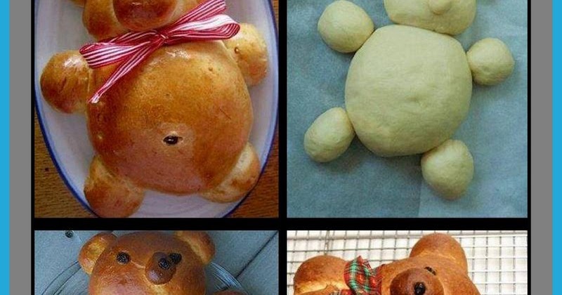 DIY And Household Tips: Teddy Bear Bread