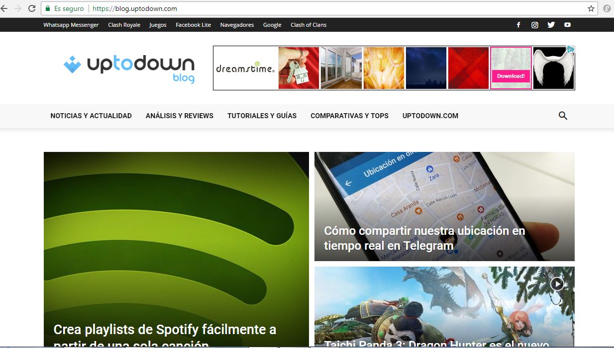 Informática y Docencia: Descarga de programas: Uptodown