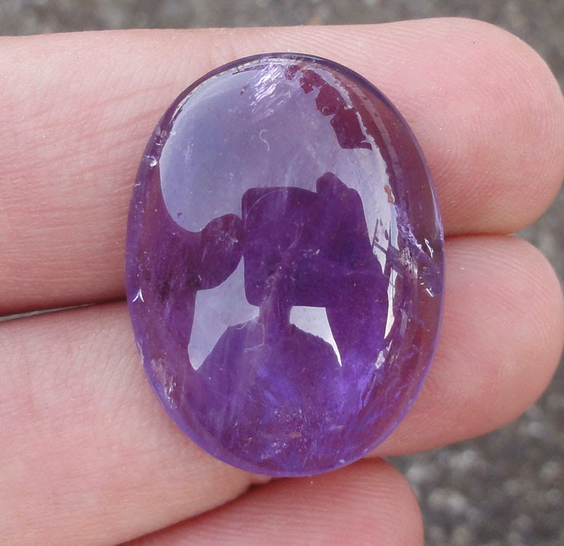 Batu Akik Kecubung Ungu Muda Termahal - Jenis Batu Mulia