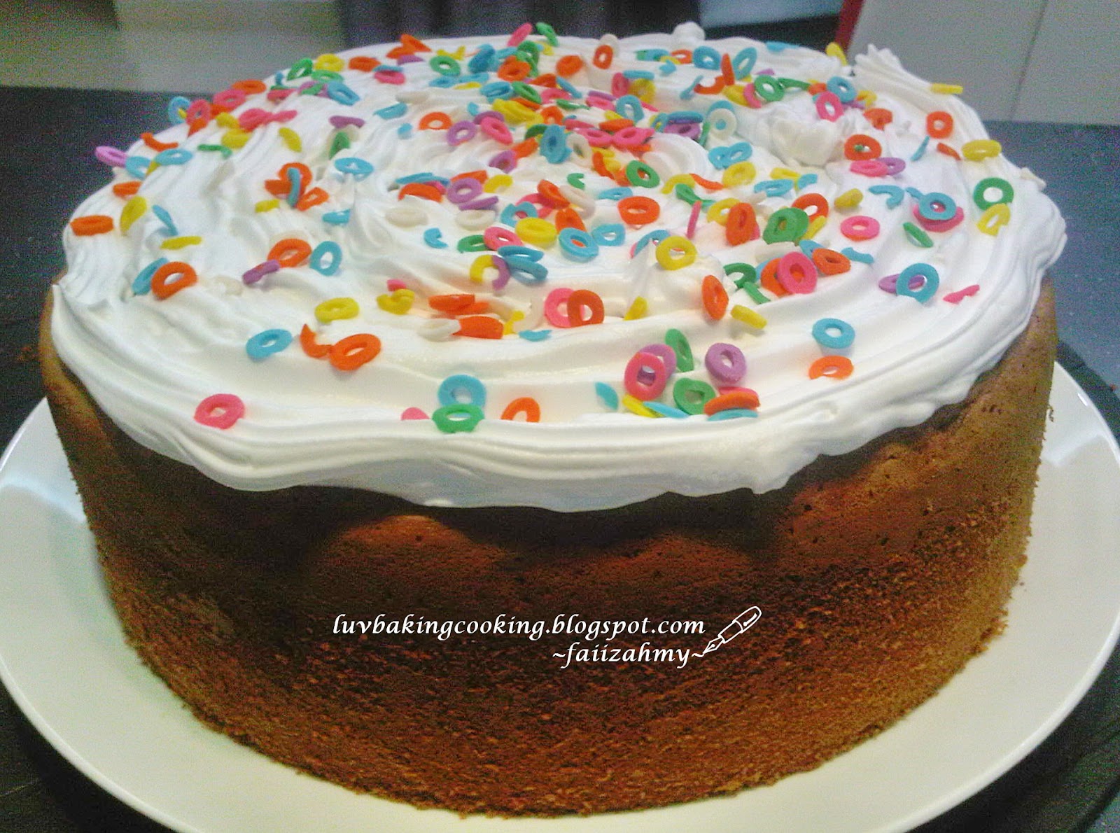 luvbakingcooking: kek sponge coklat