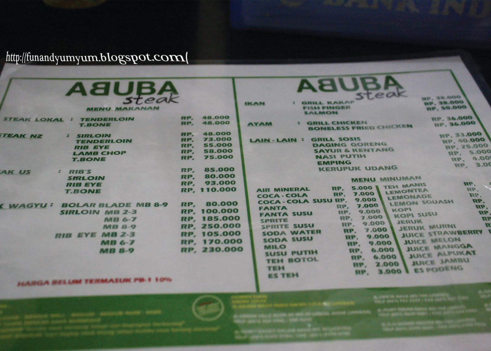 Icip - Icip: Abuba Steak