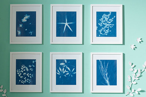 BeSoStyle: diy: sun prints