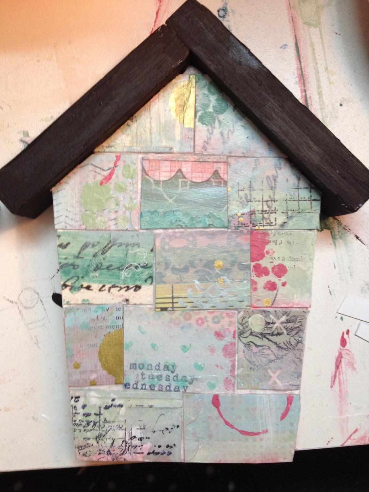 hello *there*: Mixed Media Houses