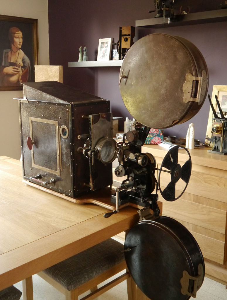 ICA Lloyd 35mm projector circa 1912 ~ Cinegraphica