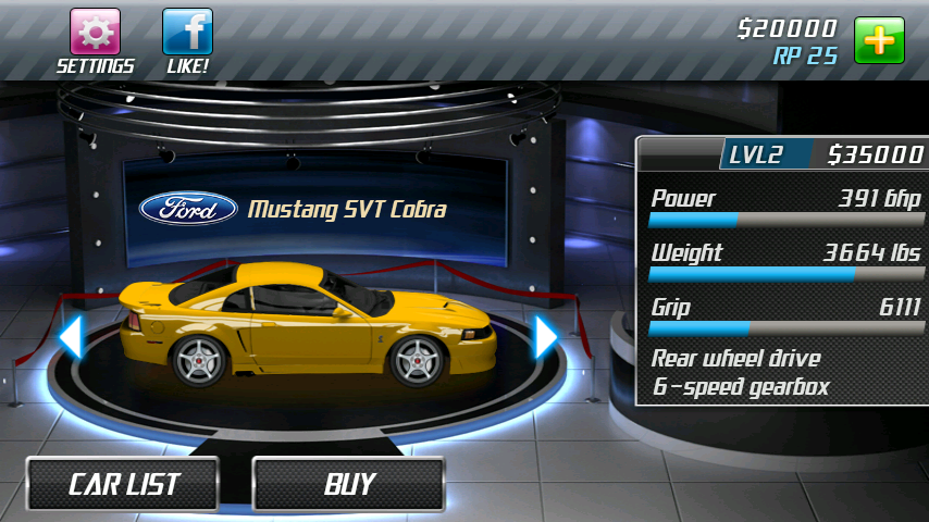 Android Games Application Reviews: Drag Racing - Android Games Application