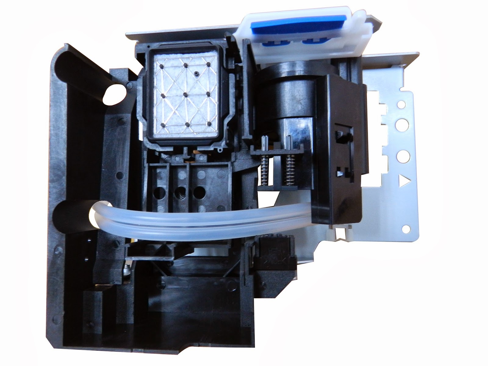 Troubleshoot large format printer printing problems: Mutoh Capping Station