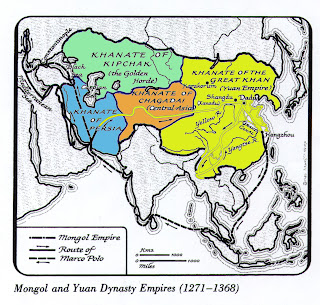 Valeria Yuan Dynasty: Confucianism: Yuan Dynasty Map
