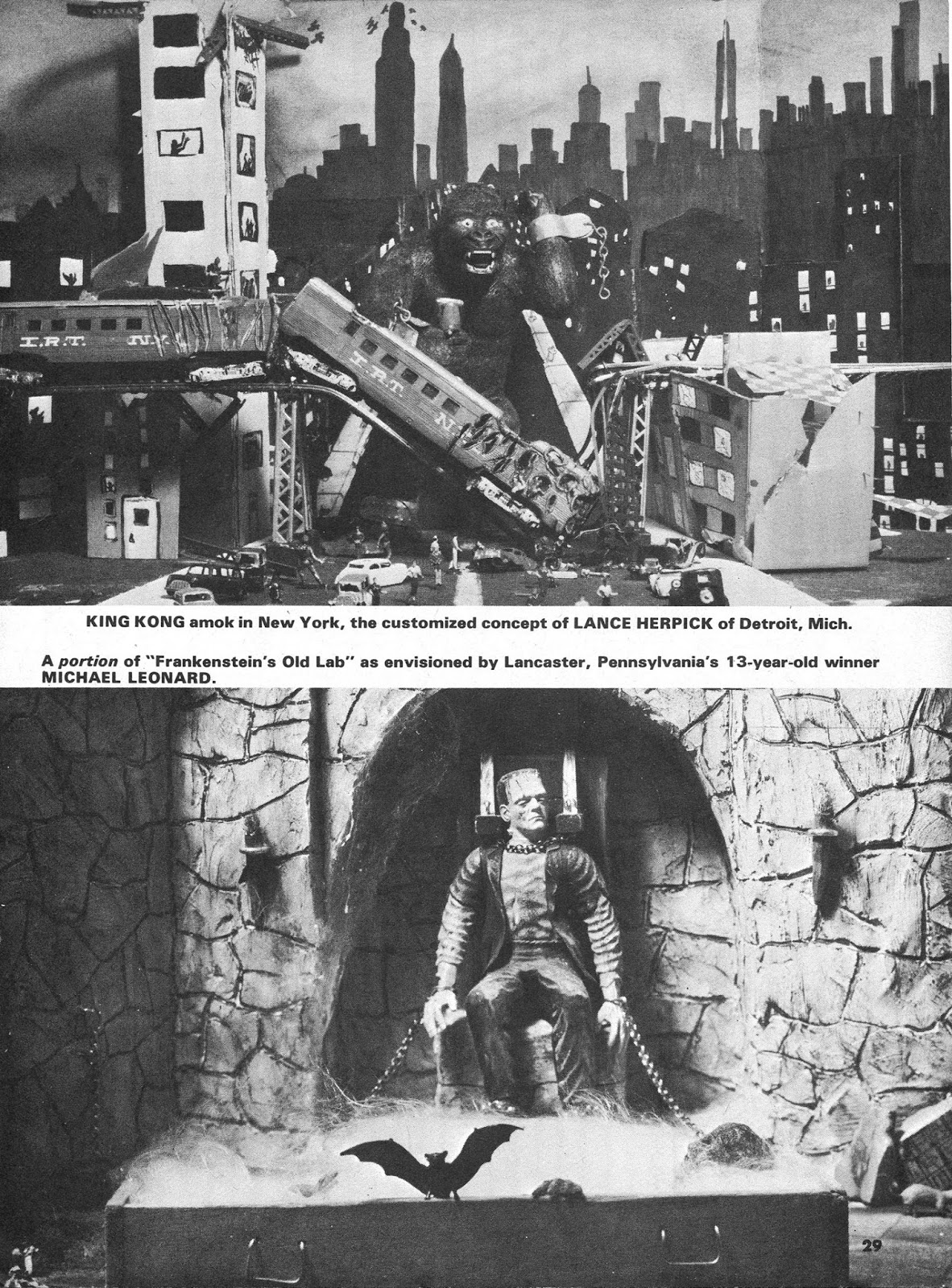 Master Monster Maker Model Kit Contest Of 1964