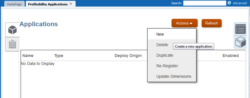 Creating your first HPCM Management Ledger Application