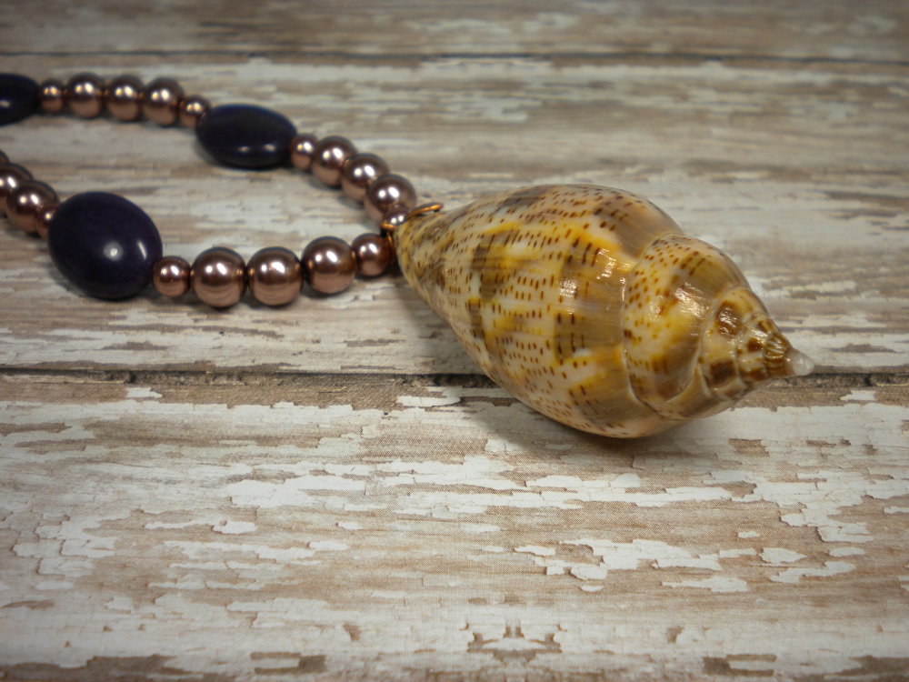 Del's Shells: Seashell Necklaces Beaded with Pearls