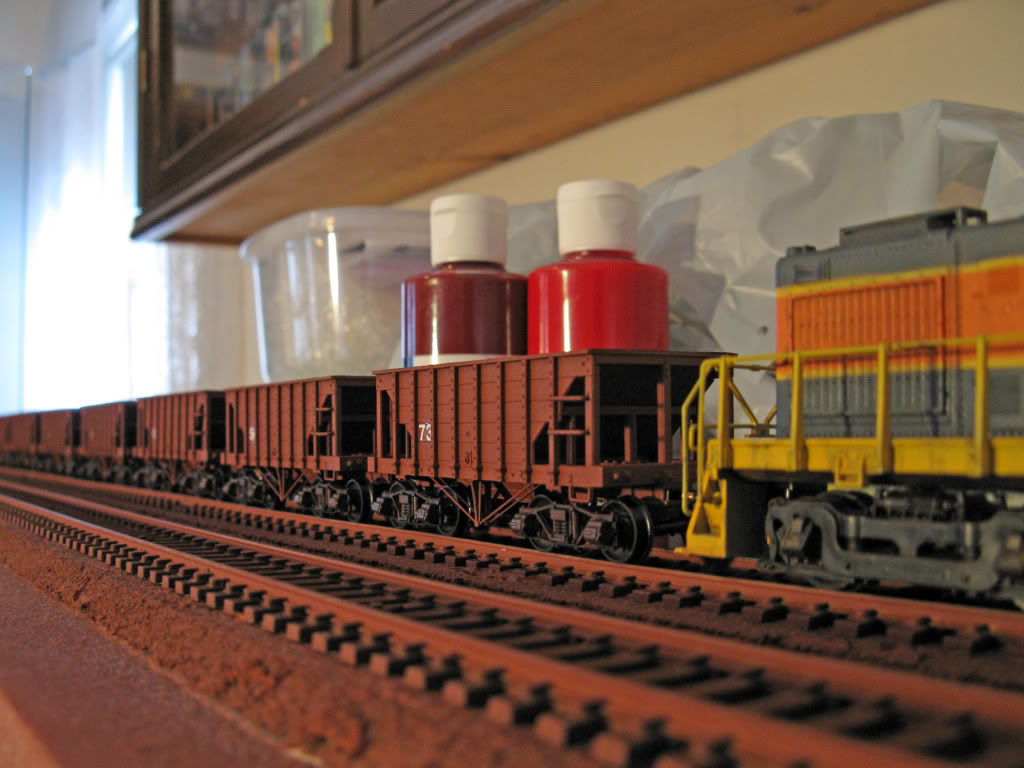 Hedley Junction: Improving Tichy Train Group 22' Ore Cars