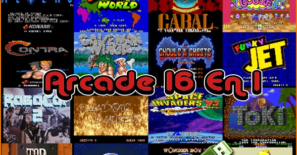 MaMe DiMiTriS Arcade: Arcade Games Collections 16 En 1 + Menú