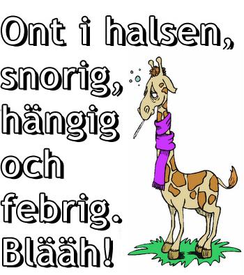 Ninas skrivarlya: Stängt pga sjukdom