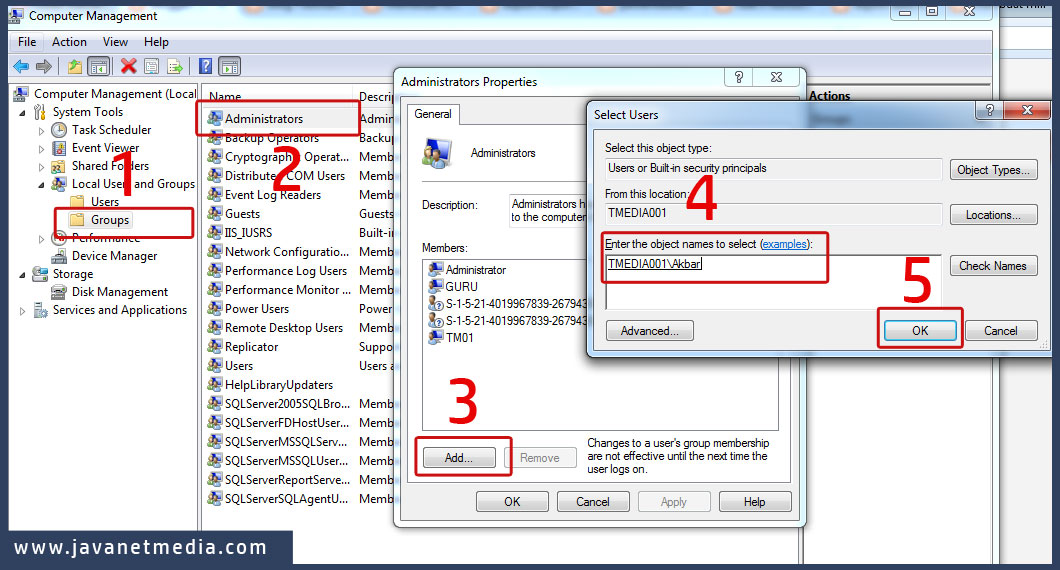 Cara Menambahkan User Login Pada Windows - INFOTekno