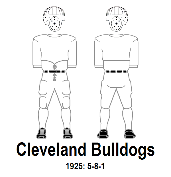 Bill's Update Blog: 1925 Cleveland Bulldogs