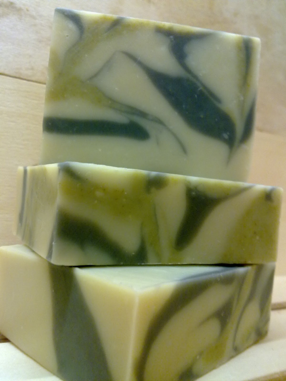 Safari Soap: Menthol Crystals into a soap
