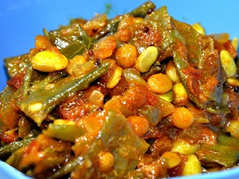 South Indian recipes: Chikkudukaya,tomato curry | How to make broad ...