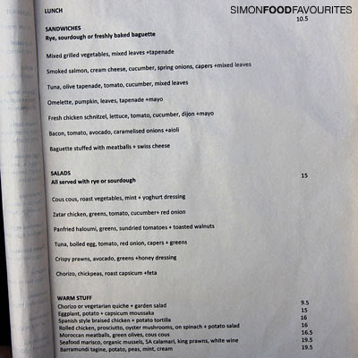 Simon Food Favourites: Tapeo: Caff'e and Tapas Bar, Redfern (11 Jan 2012)