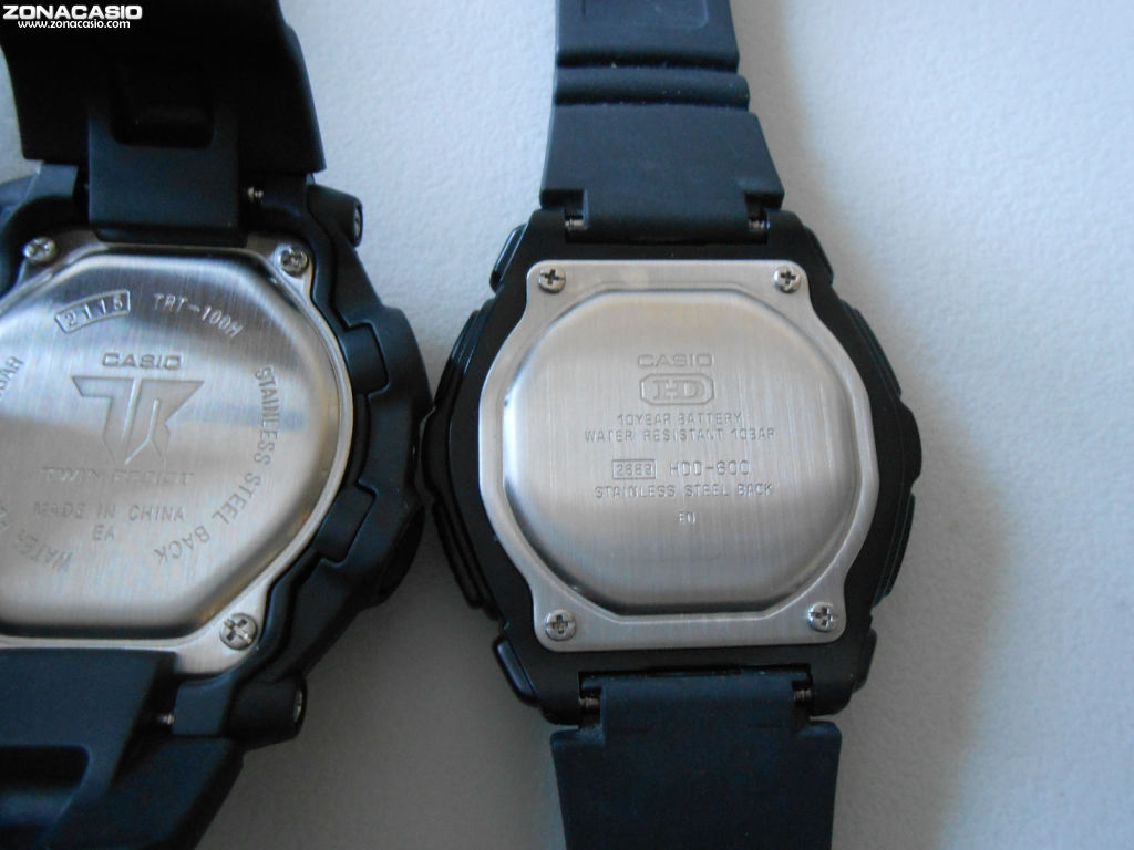 Zona Casio: Los resistentes de Casio, frente a frente: HD, TR y G-Shock