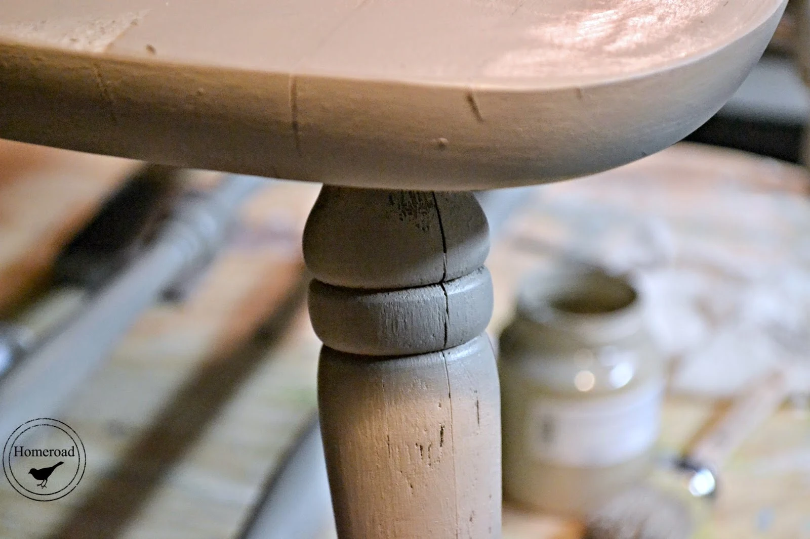 An Entry Bench & Fusion Mineral Paint