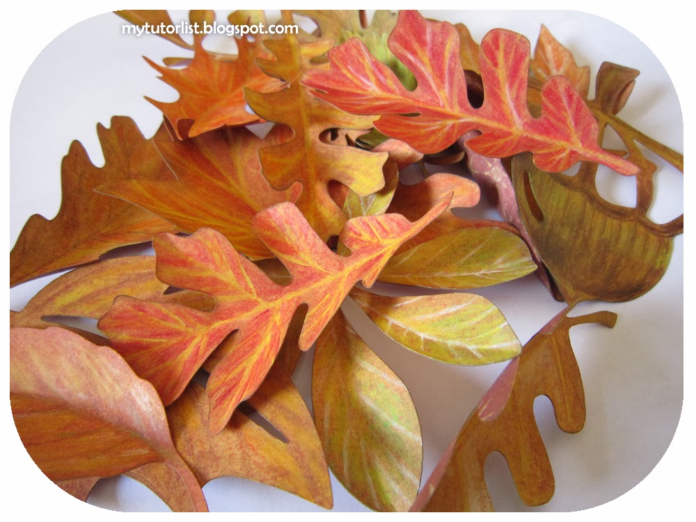 The Autumn Wedding: DIY Fall Leaves Tutorial