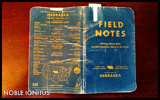 NOBLE IGNITUS:: Field notes cover reinforcement