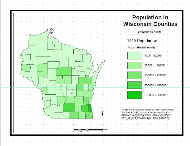 UWEC Geography 335 GIS 1: GIS 1 Lab 3