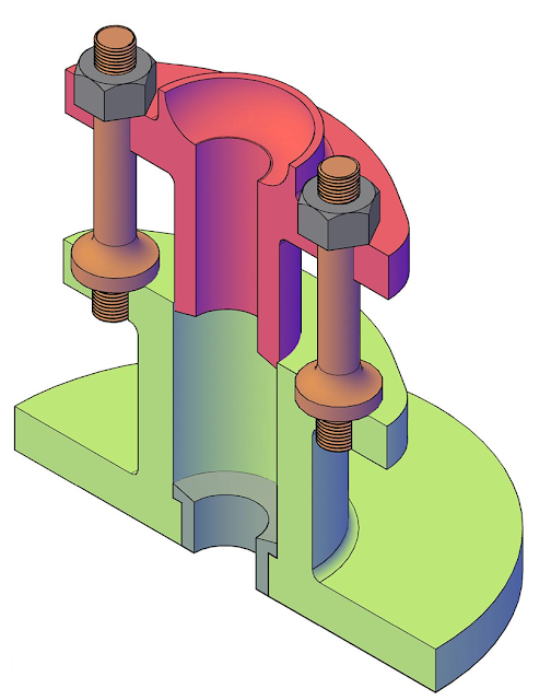 Machine Drawing: Stuffing Box