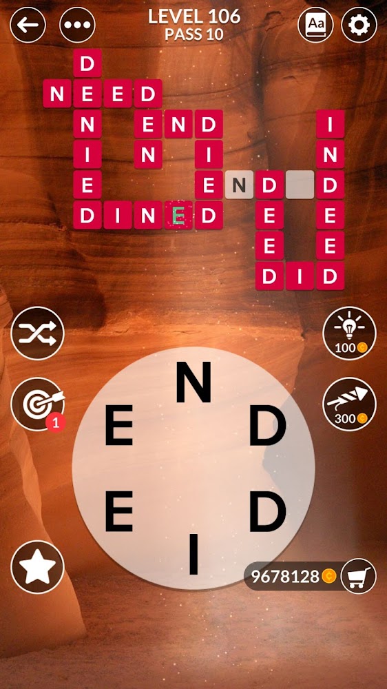 Wordscapes Level 106 Answers ~ Doors Geek