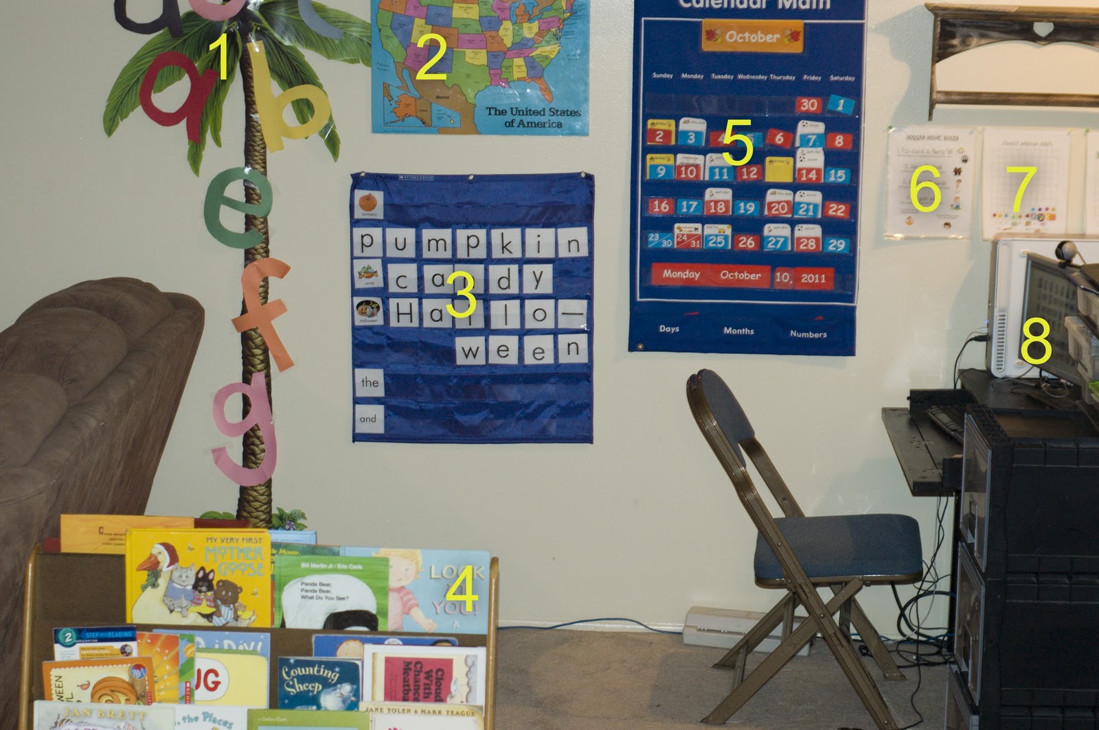 Mommy Lessons 101: Setting Up... Preschool Format #1 - "Our Preschool ...