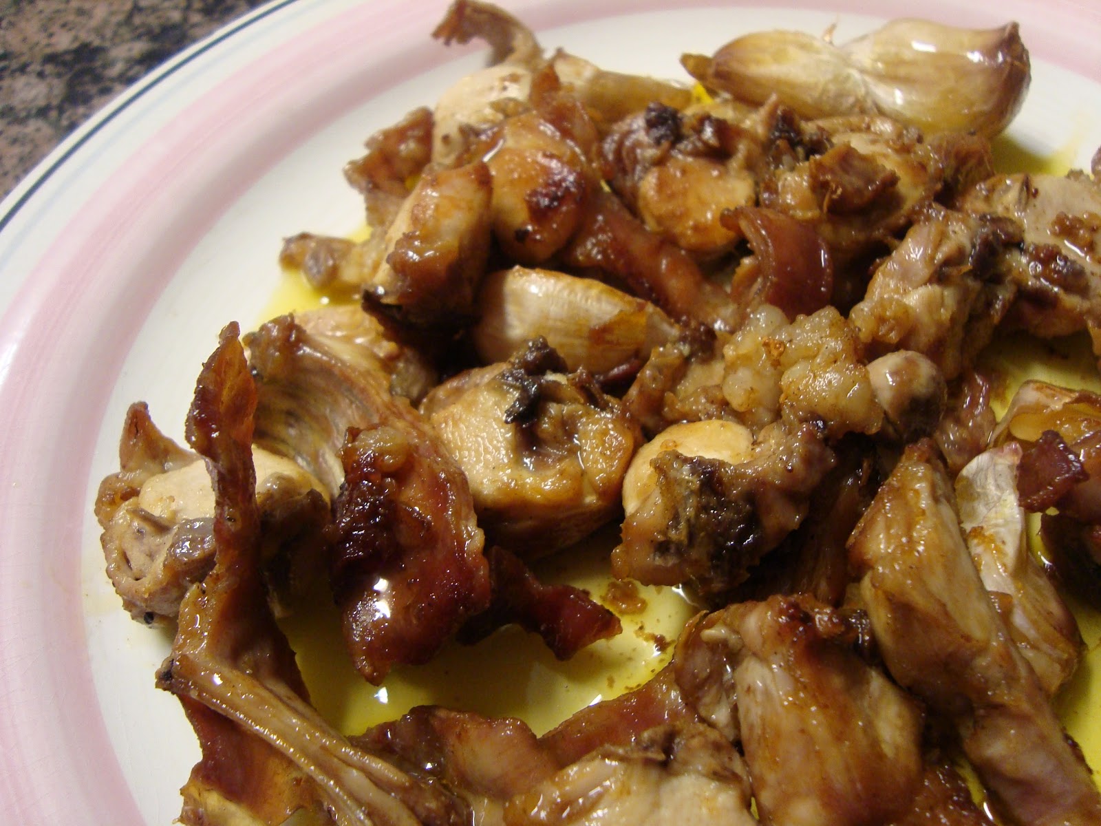 Gastronomia rural: CONEJO AL AJILLO