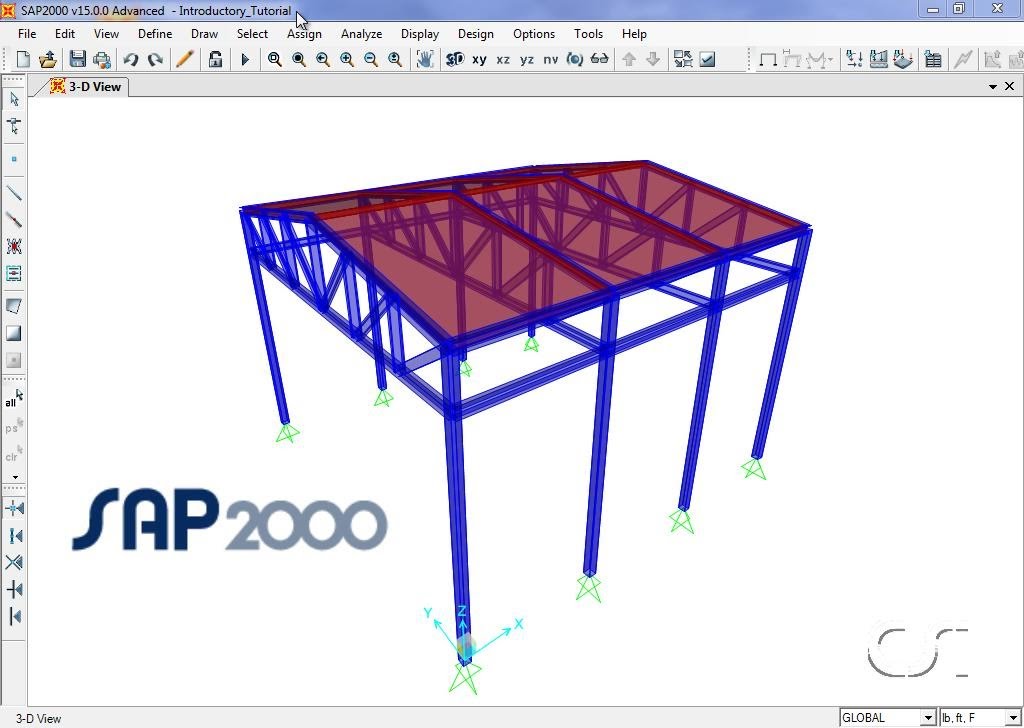 EL TUTORIAL DE SAP 2000 ~ Ángel Ramirez Santamaría - Blog aportes de ...