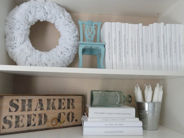Staging A Bookcase Beautifully | Remodelaholic